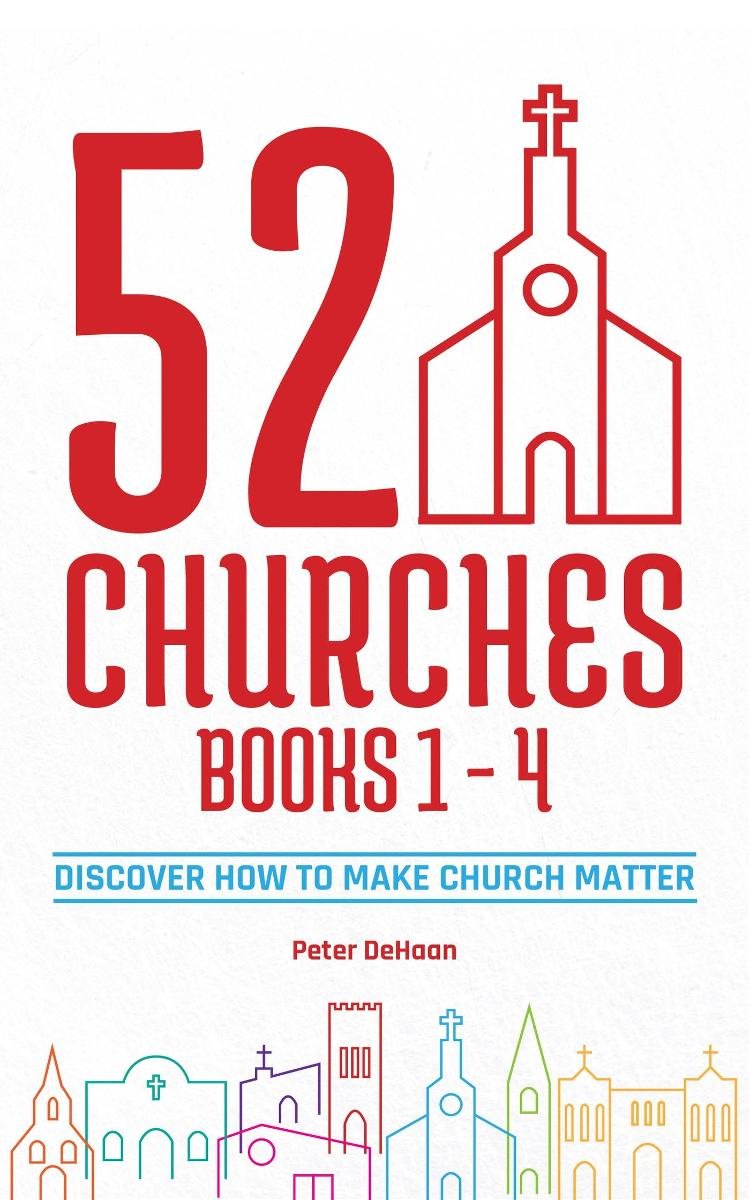 52 Churches Books 1 - 4 - ebook epub - Peter DeHaan | Ebook Sklep EMPIK.COM