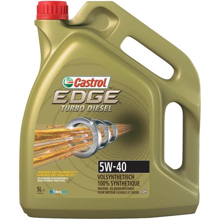 55275 Olej silnikowy Castrol EDGE Turbo Diesel 5W-40, 5 l - CASTROL ...