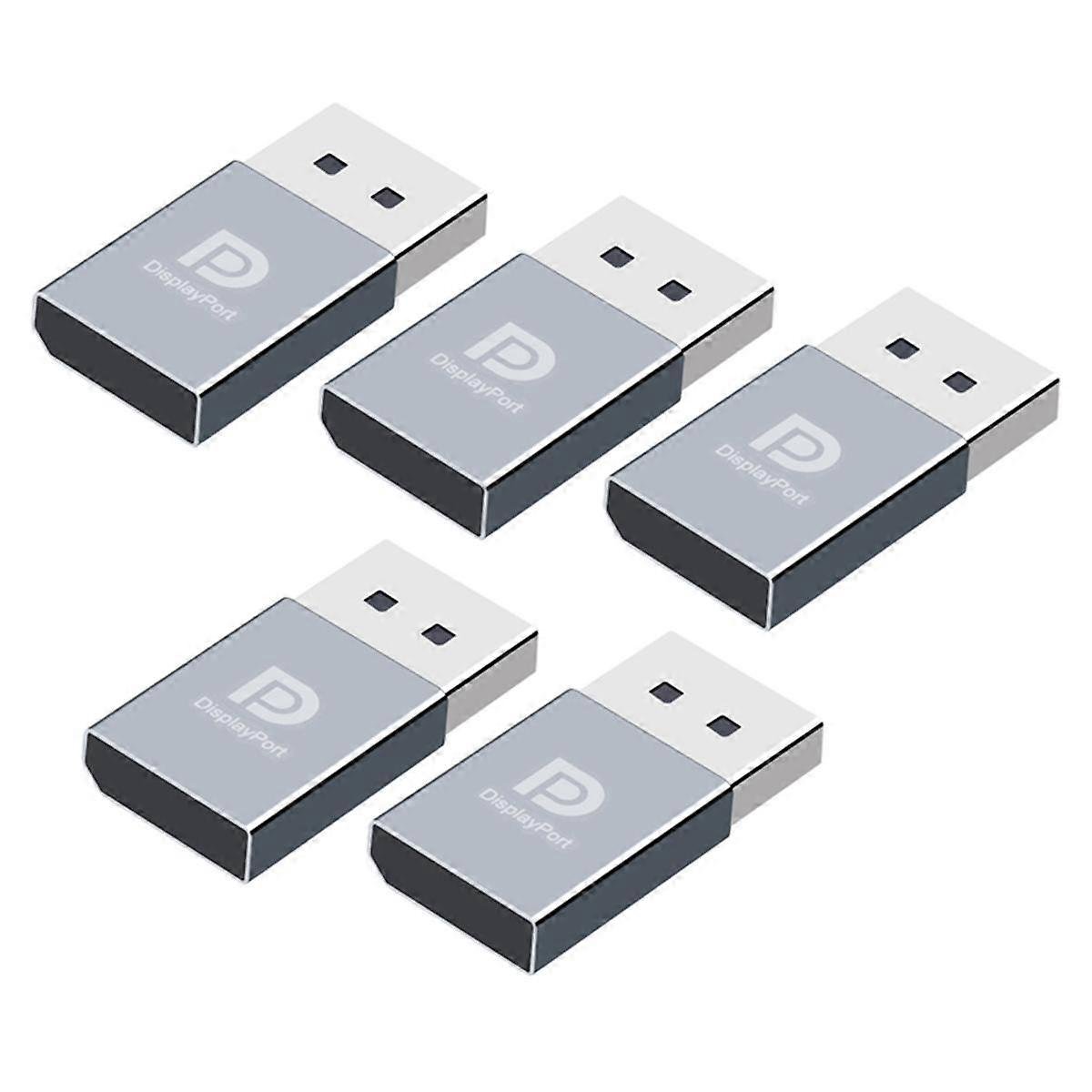 5Pcs 4K Displayport Dummy Plug DP Virtual Display EDID Headless Ghost ...