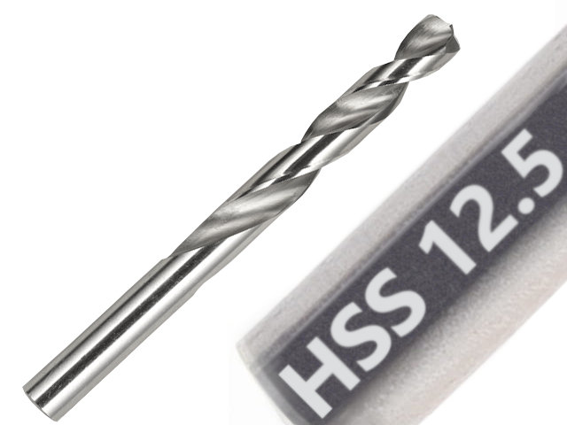 5x Wiertło HSS 12.5 do metalu - Flexus | Sklep EMPIK.COM