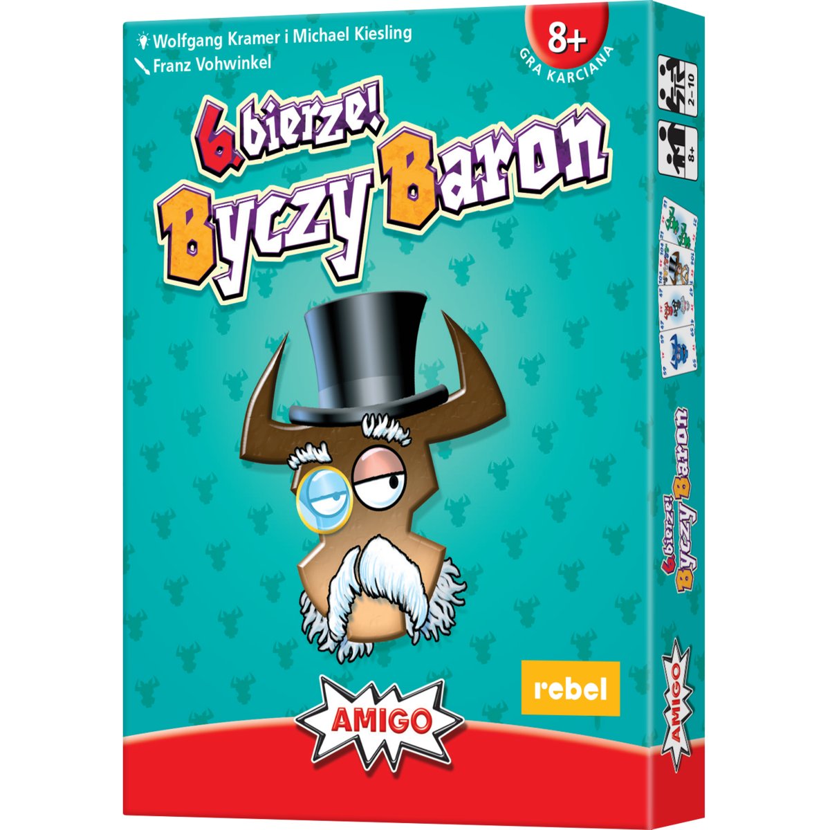 6. bierze! Byczy Baron, gra planszowa, Rebel - Rebel | Sklep EMPIK.COM