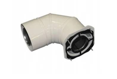 60/100-80/125 Adapter IMK (kolanowy) biały SPIROFLEX SX-TD-AIMK6/8B - SPIROFLEX sp. z o.o ...