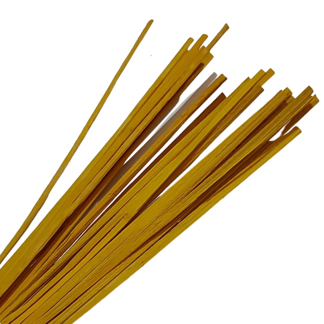 [61231] Rattan płaski około 45-50g blady pomarańczowy - Inna marka ...