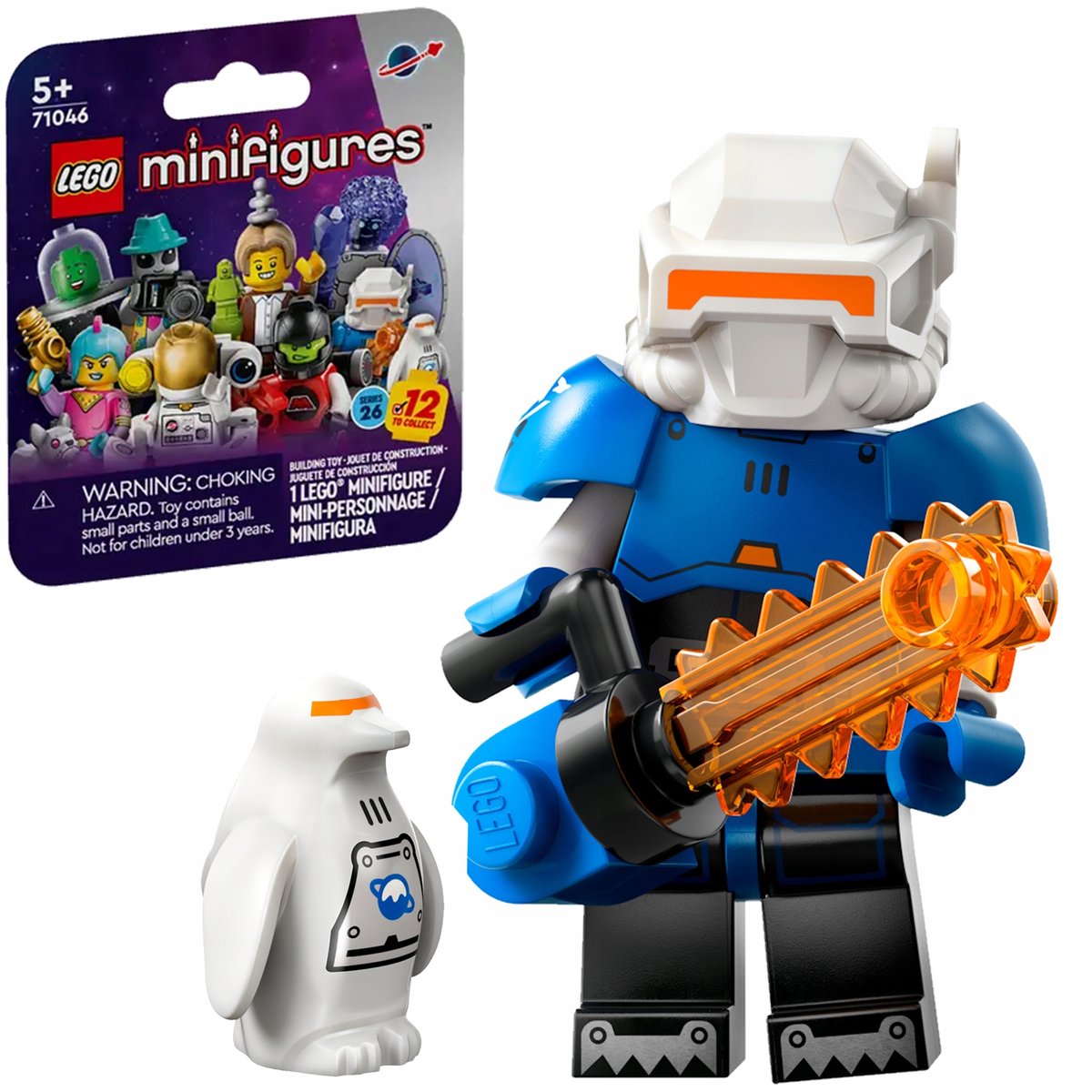 71046 -LEGO Minifigures-ODKRYWCZYNI LODOWEJ PLANETY col26-8/Kosmos ...