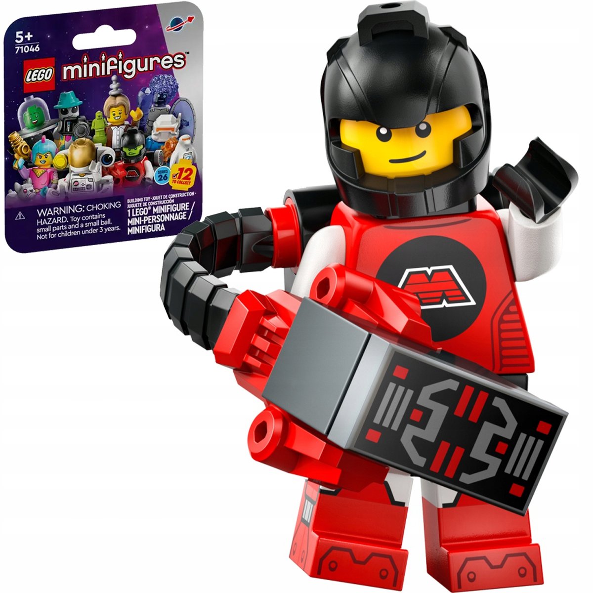 71046 - LEGO Minifigures - SIŁACZ M-TRON col26-5 / Kosmos Seria 26 ...