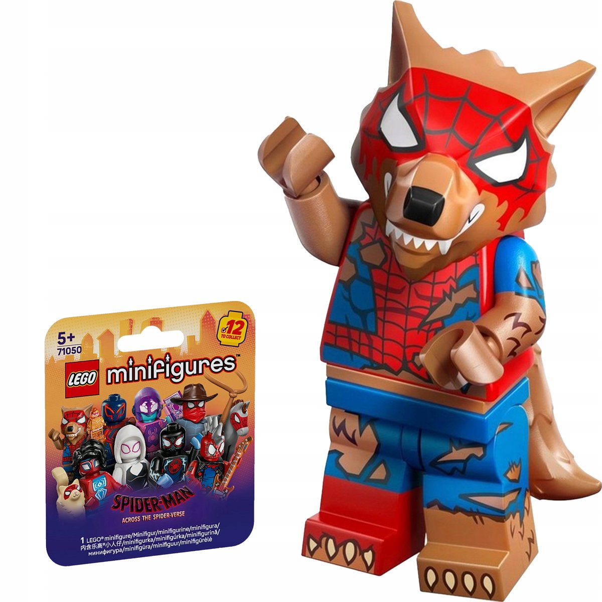 71050 - LEGO Minifigures - Peter Parker / Spider-Man Wilkołak #12 ...