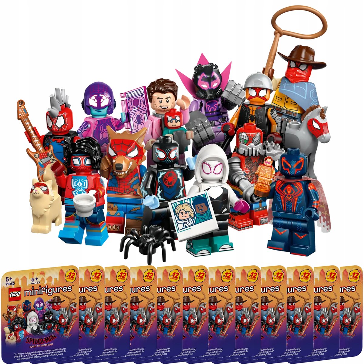 71050 - LEGO Minifigures - Spider-Man: Poprzez multiwersum - Komplet 12 ...