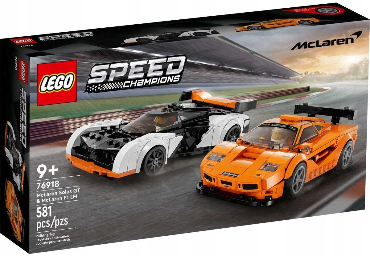 76918 - LEGO Speed Champions - McLaren Solus GT i McLaren F1 LM - LEGO ...