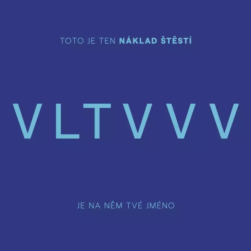 7CD/Box Set Vltava: Toto Je Ten Náklad Štěstí, Je Na Něm Tvé Jméno ...