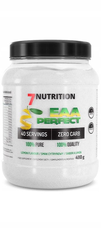 7Nutrition Eaa Perfect 480G Aminokwasy Egzogenne Smak Cytryna - Inna marka | Sport Sklep EMPIK.COM