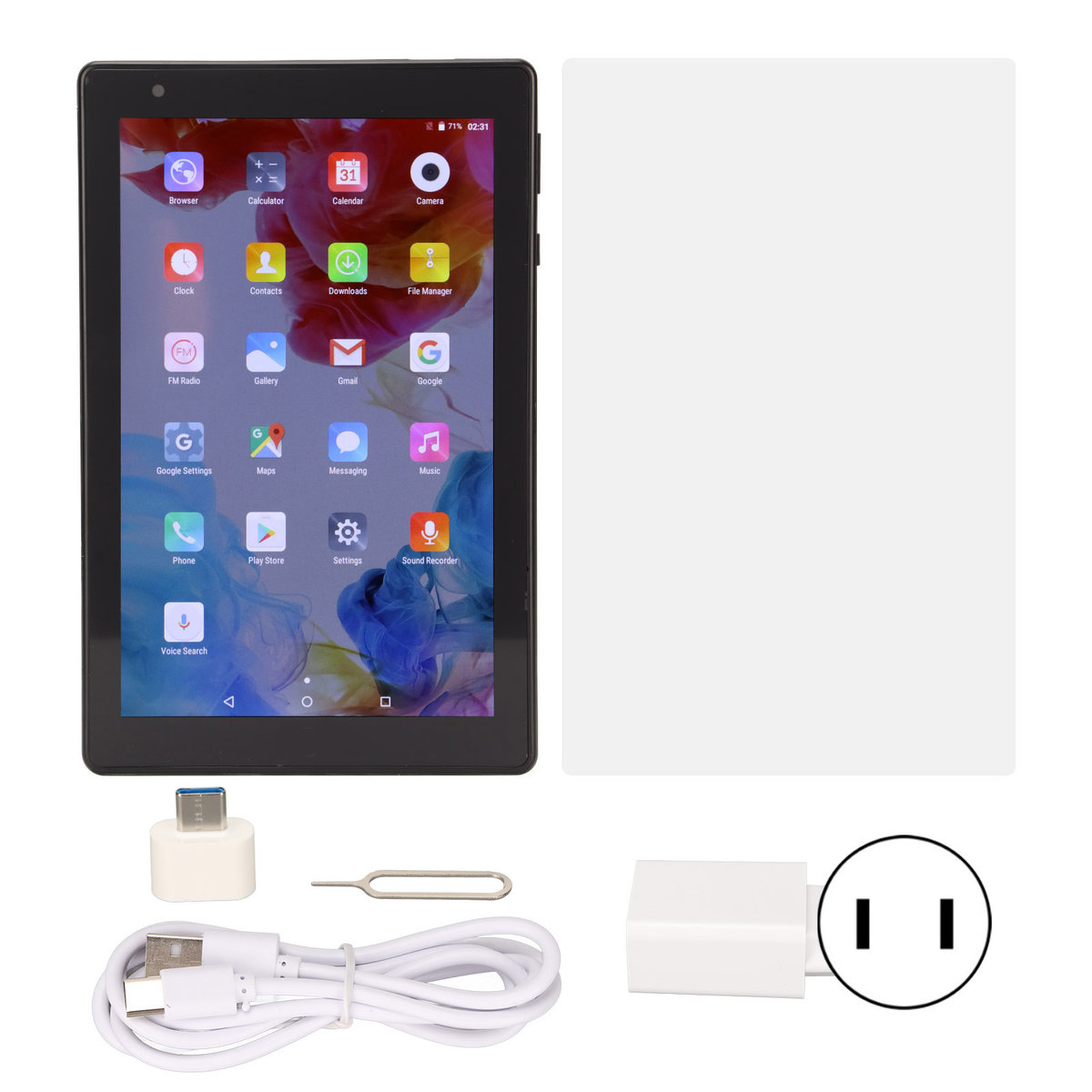 8-calowy tablet HD do połączeń telefonicznych z systemem Android 5.1 ...
