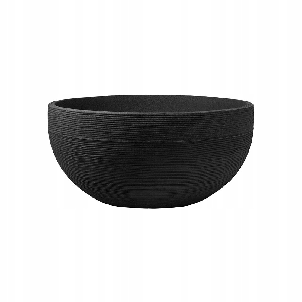 90147 Donica ogrodowa okrągła 60 x 28 cm antracyt PATIO - Patio | Sklep ...