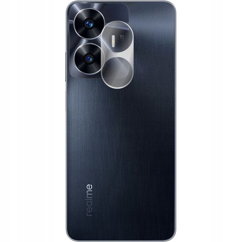 9H SZKŁO hartowane do Realme C55 RMX3710 tylny aparat 3D bezbarwne ...