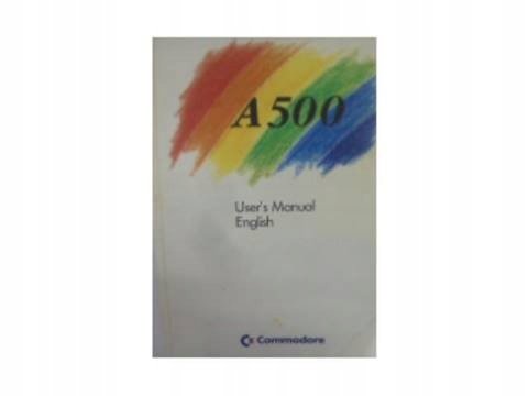 A 500 User's Manual English - Opracowanie zbiorowe | Książka w Empik