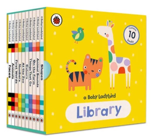 A Baby Ladybird Library: 10 Books - Opracowanie zbiorowe | Książka w Empik