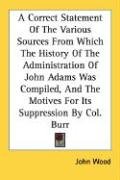 A Correct Statement Of The Various Sources From Which The History Of ...