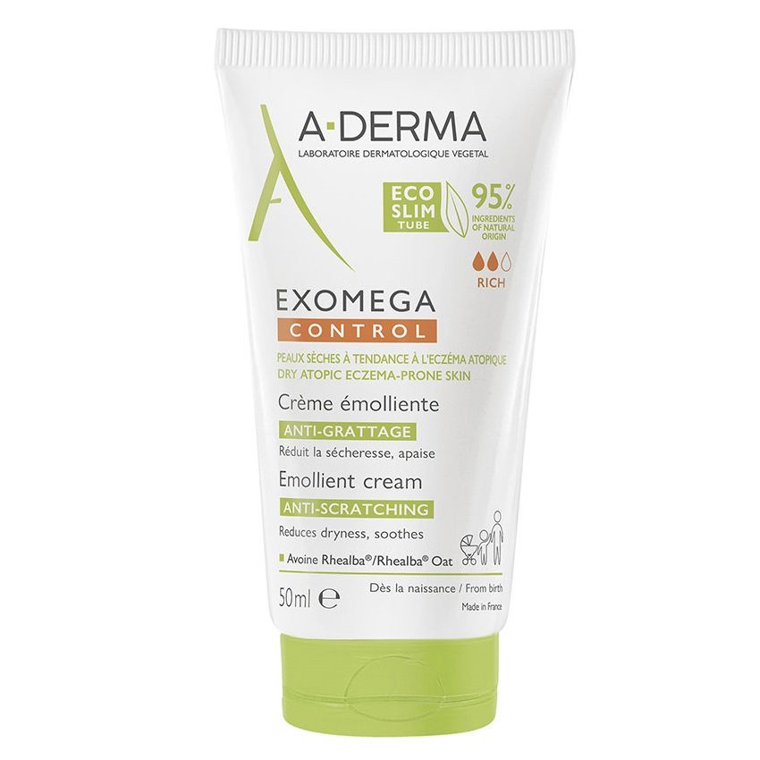 A-Derma, Exomega Control, Zmiękczający krem przeciw swędzeniu do skóry ...