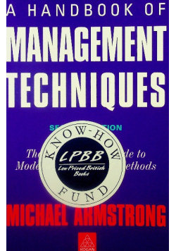 A Handbook of Management Techniques - Armstrong Michael | Książka w Empik
