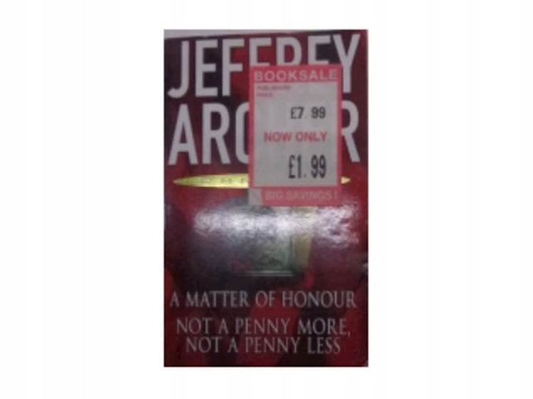 A Matter of Honour. Not a Penny More, not a Penny Less - Larcher Jerome ...