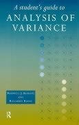 A Student's Guide to Analysis of Variance - Roberts Maxwell J ...