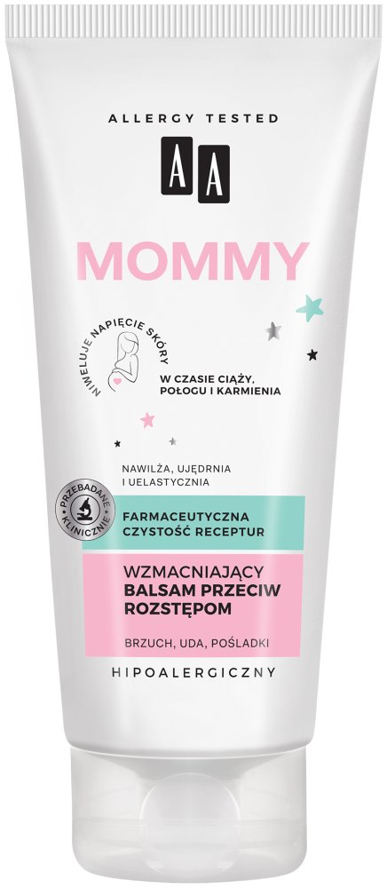 AA MOMMY Wzmacniający balsam przeciw rozstępom 200 ml | Sklep EMPIK.COM