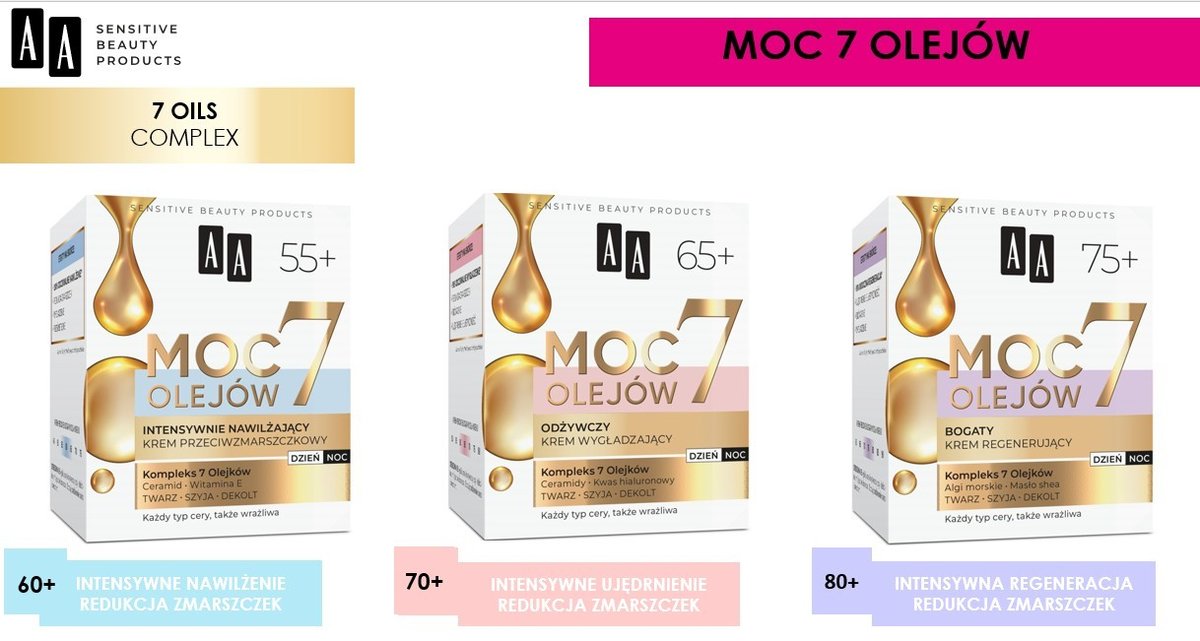 AA Zestaw Moc 7 Olejów - 24 sztuki (3x8 sztuk) | Sklep EMPIK.COM