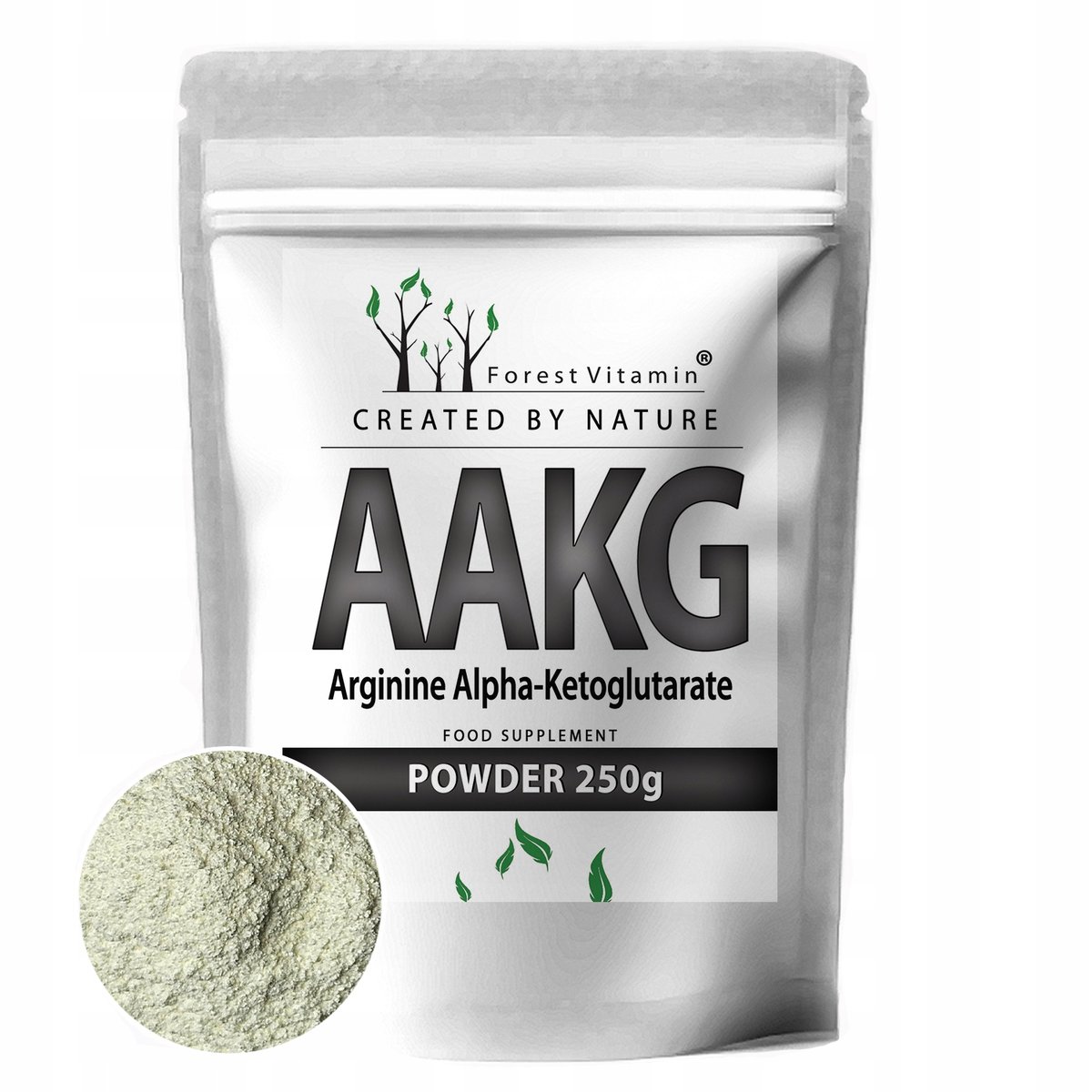 AAKG ARGININA L-ARGININA 250g CZYSTA NATURALNA MOCNA TLENEK AZOTU ...