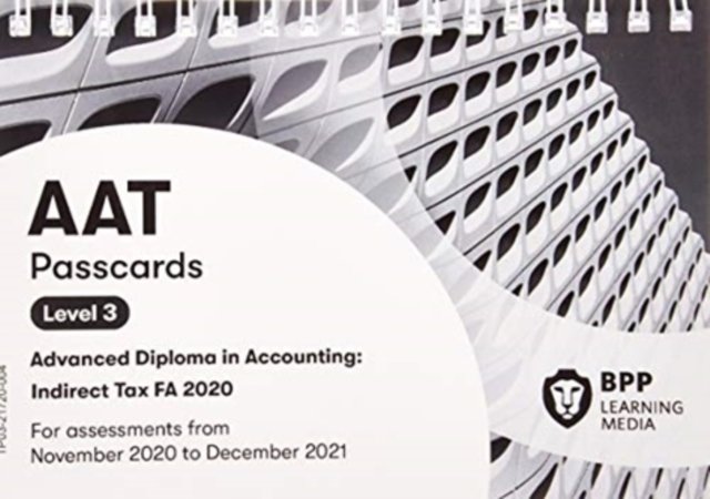 AAT Indirect Tax FA2020: Passcards - Opracowanie zbiorowe | Książka w Empik
