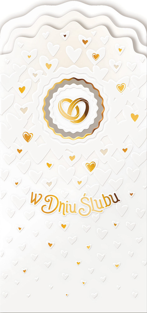 AB Card, Kartka Ślubna, DS10 - AB Card | Sklep EMPIK.COM