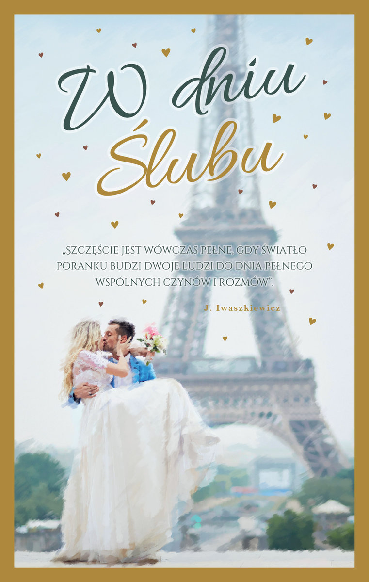 AB Card, Kartka Ślubna, SM10 - AB Card | Sklep EMPIK.COM