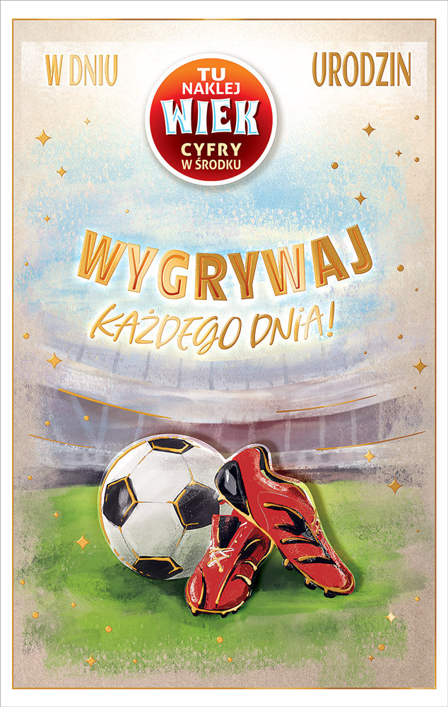 AB Card, Kartka Urodzinowa, CR01 - AB Card | Sklep EMPIK.COM