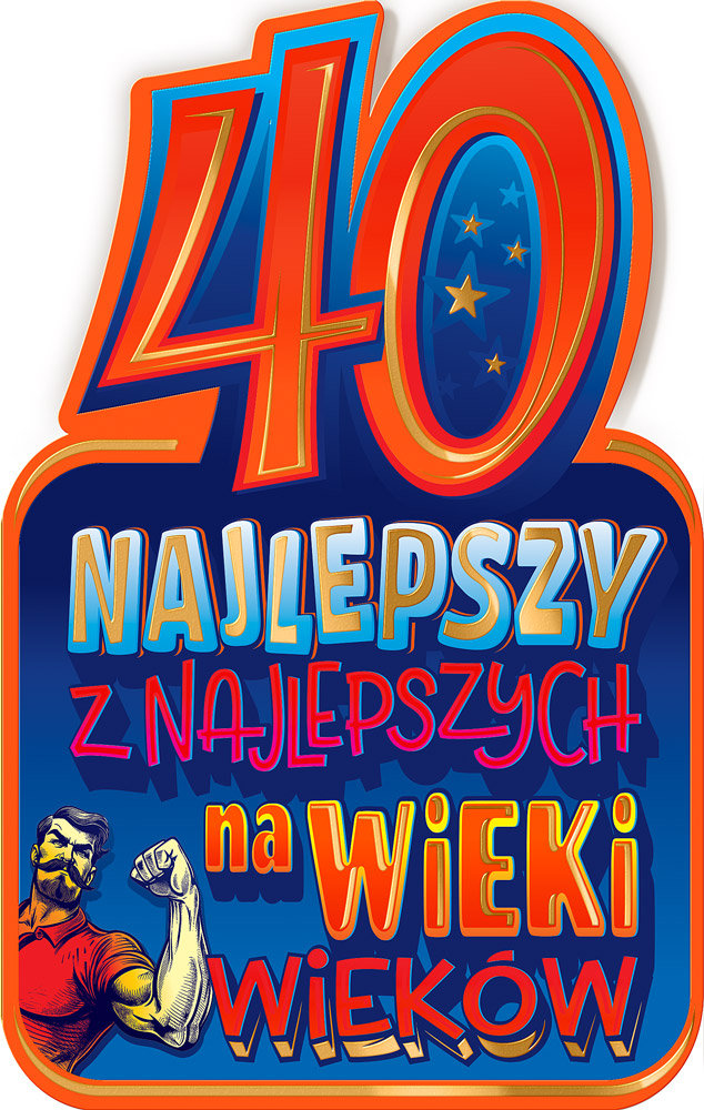 AB Card, SH17 Kartka z Cyfrą 40 - Ab Card | Sklep EMPIK.COM
