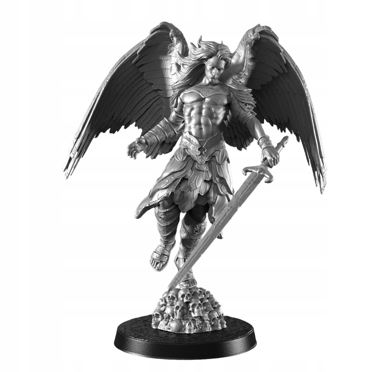 Abaddon - Anioł Rycerz Śmierci Figurka 14k + BONUS do DND D&D druk 3D ...