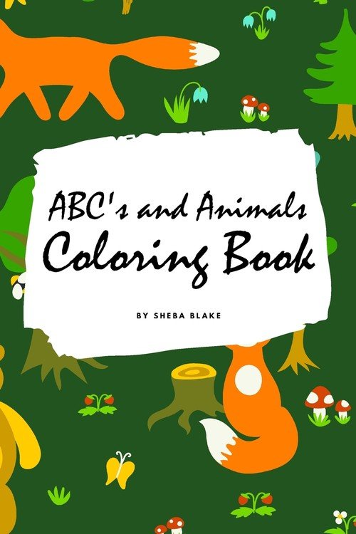 ABC's and Animals Coloring Book for Children (6x9 Coloring Book ...