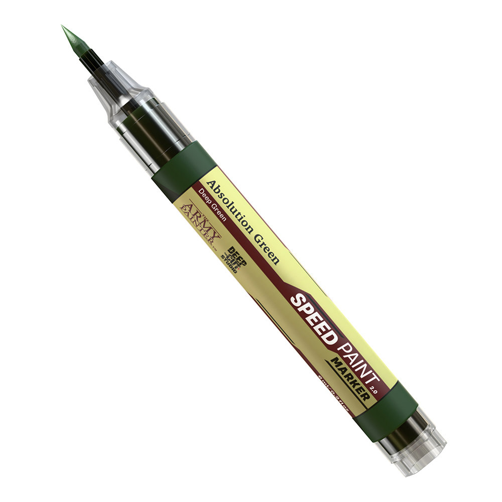 Absolution Green Speedpaint Marker, The Army Painter, 6 ml - Army ...