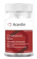 Acardin Max Suplement Diety Cholesterol Krew Serce Kapsułki | Sklep ...