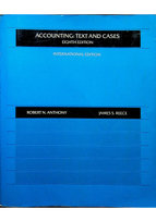 Accounting text and cases - Opracowanie zbiorowe | Książka w Empik