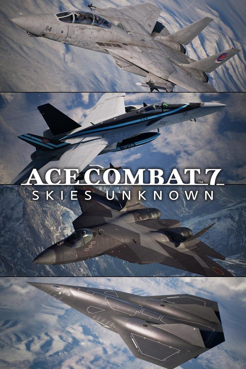 Ace Combat 7: Skies Unknown - Top Gun: Maverick Aircraft Set, Steam, PC - Namco Bandai Games ...