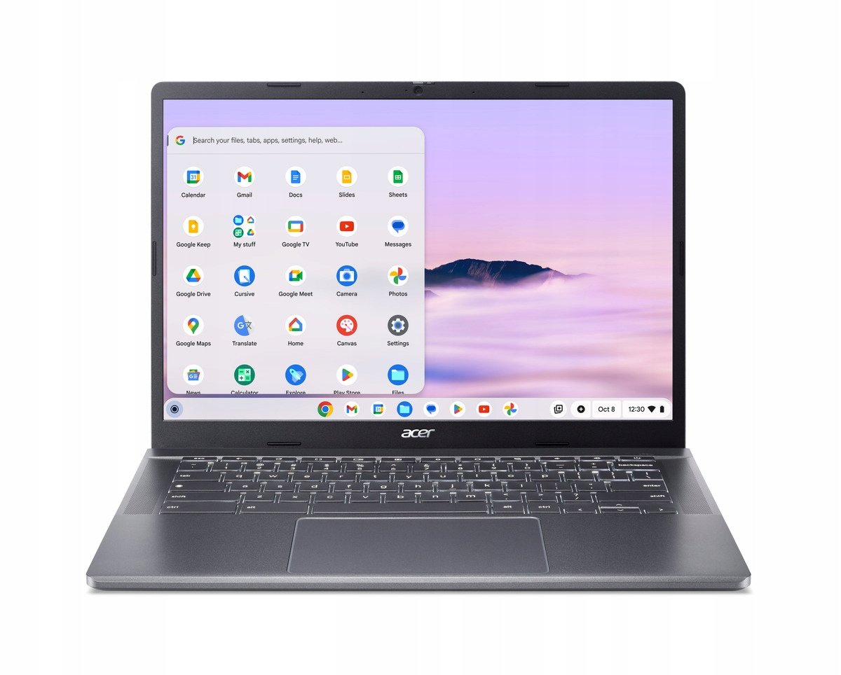 Acer Chromebook Plus 514/ CB514-3H-R9VW /14'/ Steel Gray/ ChromeOS/ AMD ...