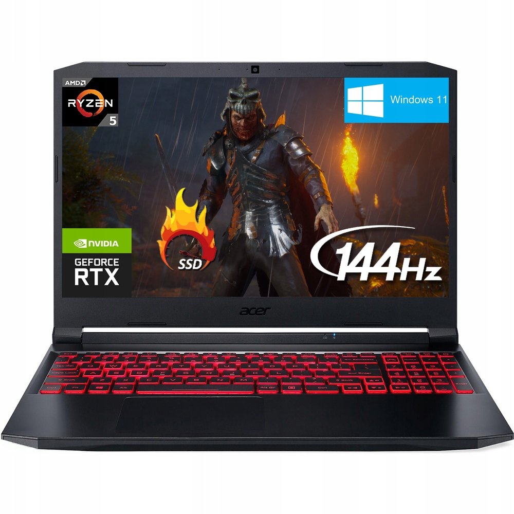 Acer Nitro 5 R5-5600H 32GB 1TB RTX3060 W11 RTX3060 - Inna marka | Sklep ...