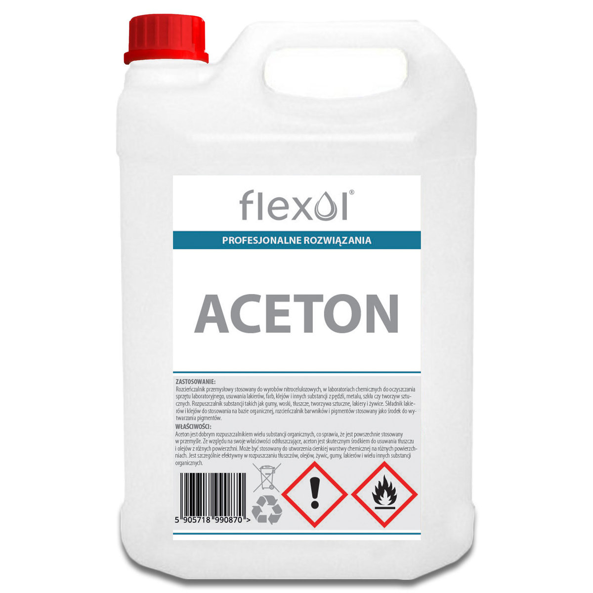 Aceton Techniczny 5l Flexol - Flexol | Motoryzacja EMPIK