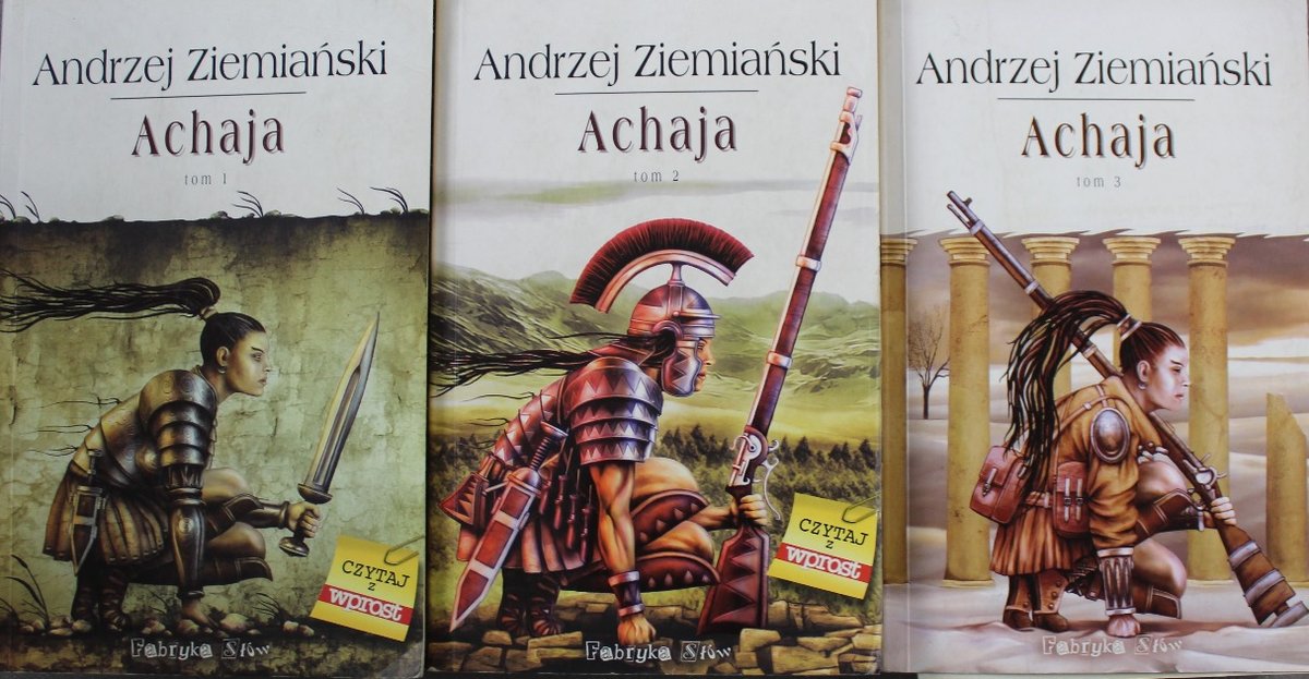 Achaja Tom I do III - W opisie | Książka w Empik