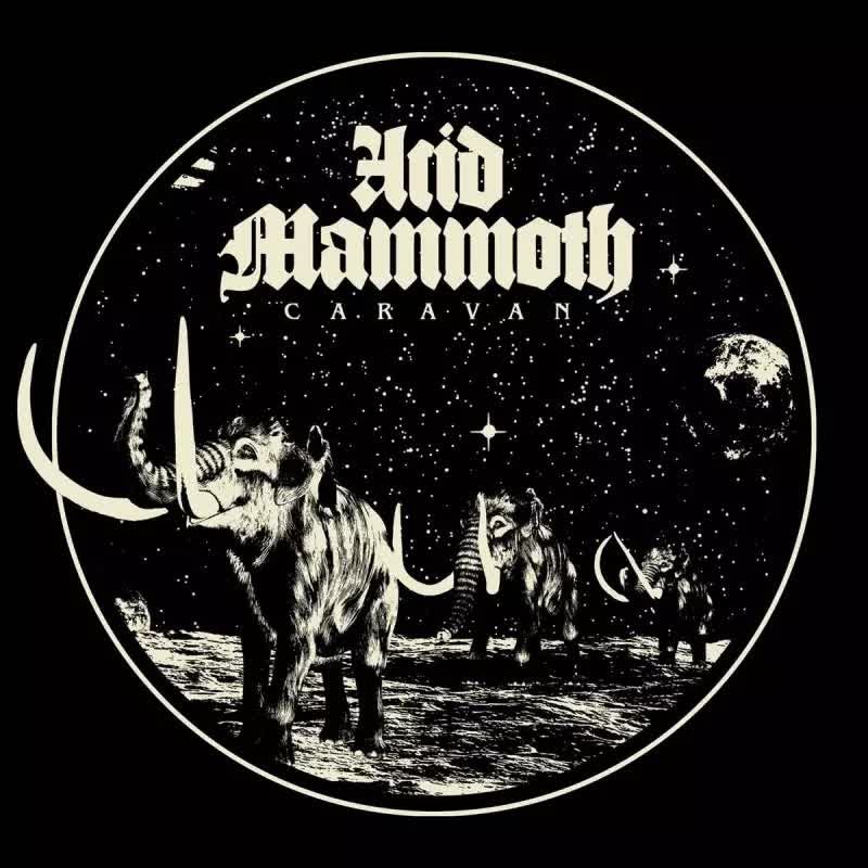 Acid Mammoth: Caravan Quad Black & Neon Green Vinyl Limited Edition ...