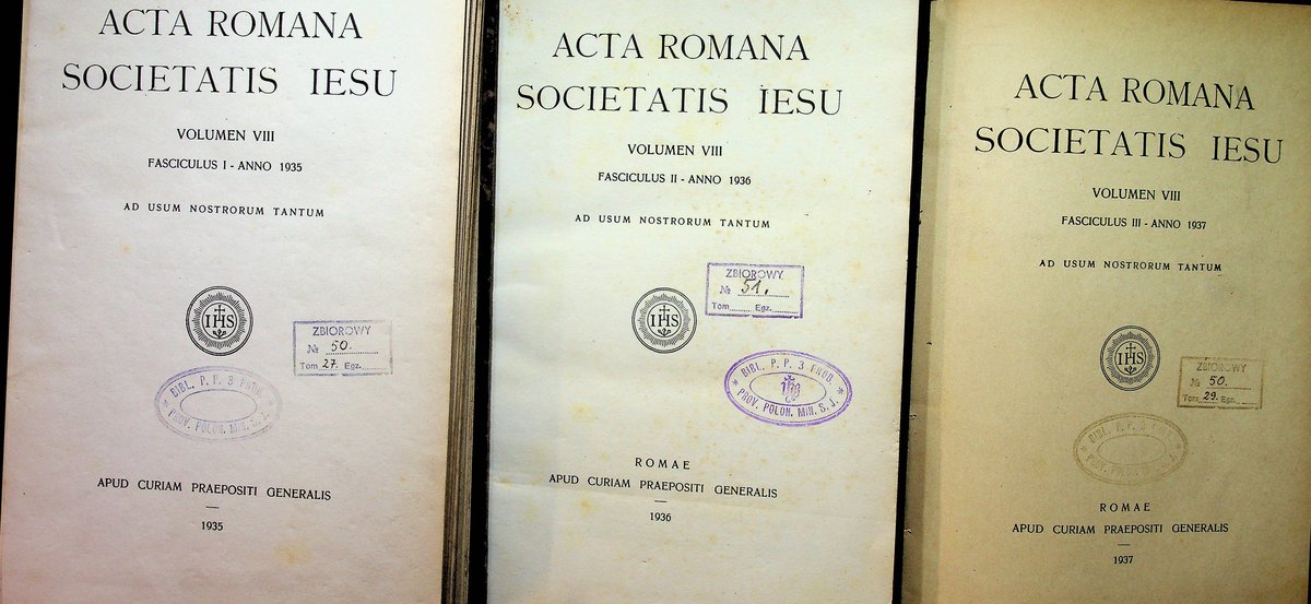 Acta Romana Societatis Iesu 3 tomy ok 1937 r. - W opisie | Książka w Empik