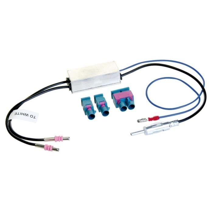 Adapter antenowy VW 2x Fakra > DIN > 2x Fakra/podwójna Fakra - Inna marka | Sklep EMPIK.COM