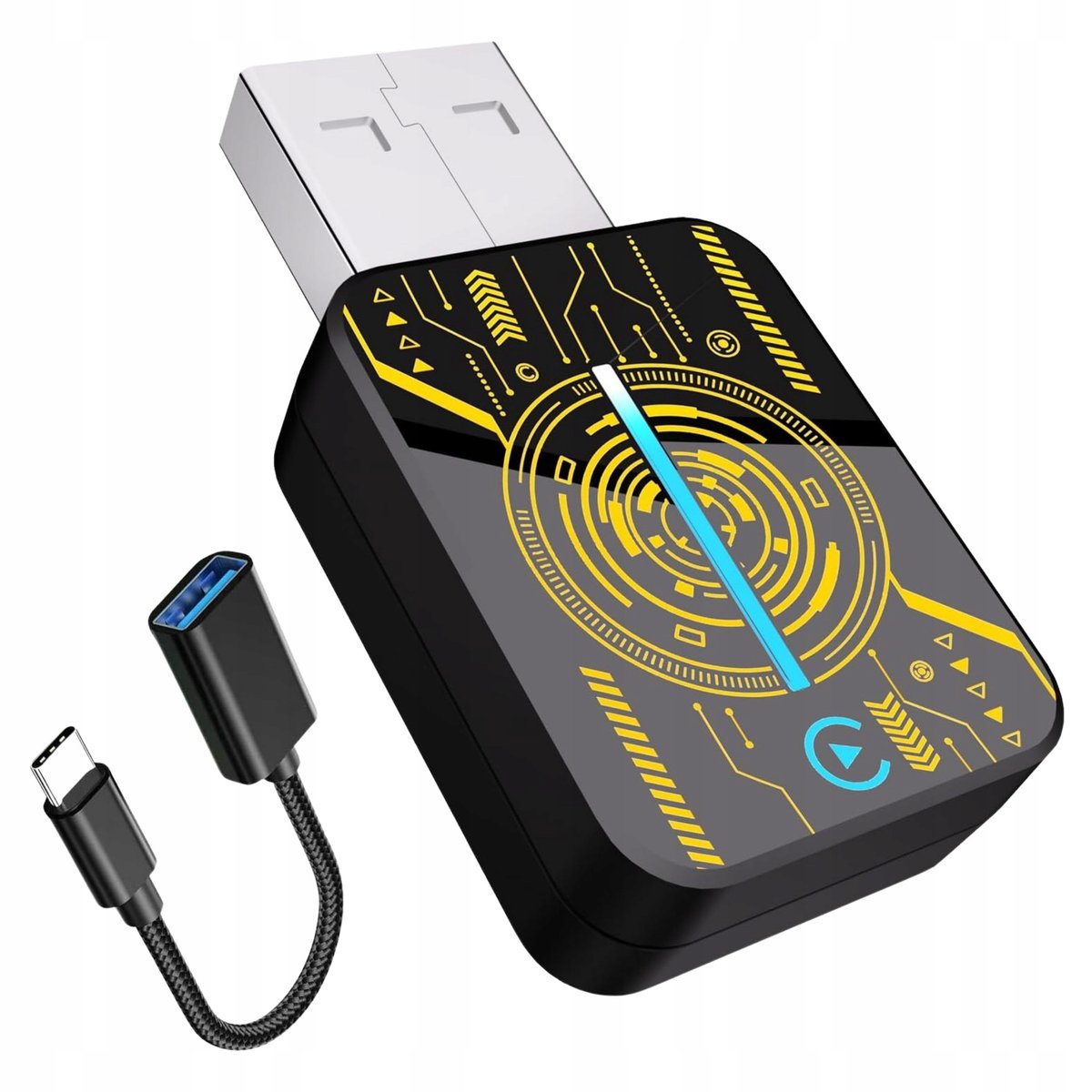 Adapter Carplay Android Auto Bezprzewodowy Usb Plug Play Iphone Android - Inna marka ...