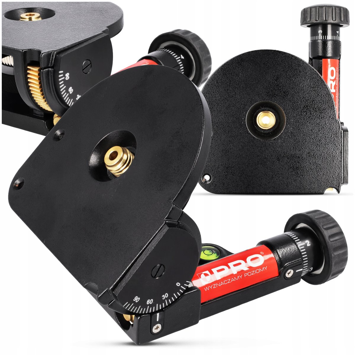 ADAPTER DO LASERA ROTACYJNEGO KRZYŻOWEGO PRO P-07S DO STATYWU 5/8 ...
