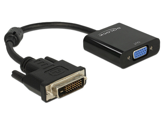 Adapter DVI-D - VGA DELOCK - Delock | Sklep EMPIK.COM