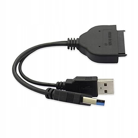 Adapter Dysków HDD/SSD Sata 7+15 Pin USB 3.0 USB 2.0 15 cm - Inna marka | Sklep EMPIK.COM