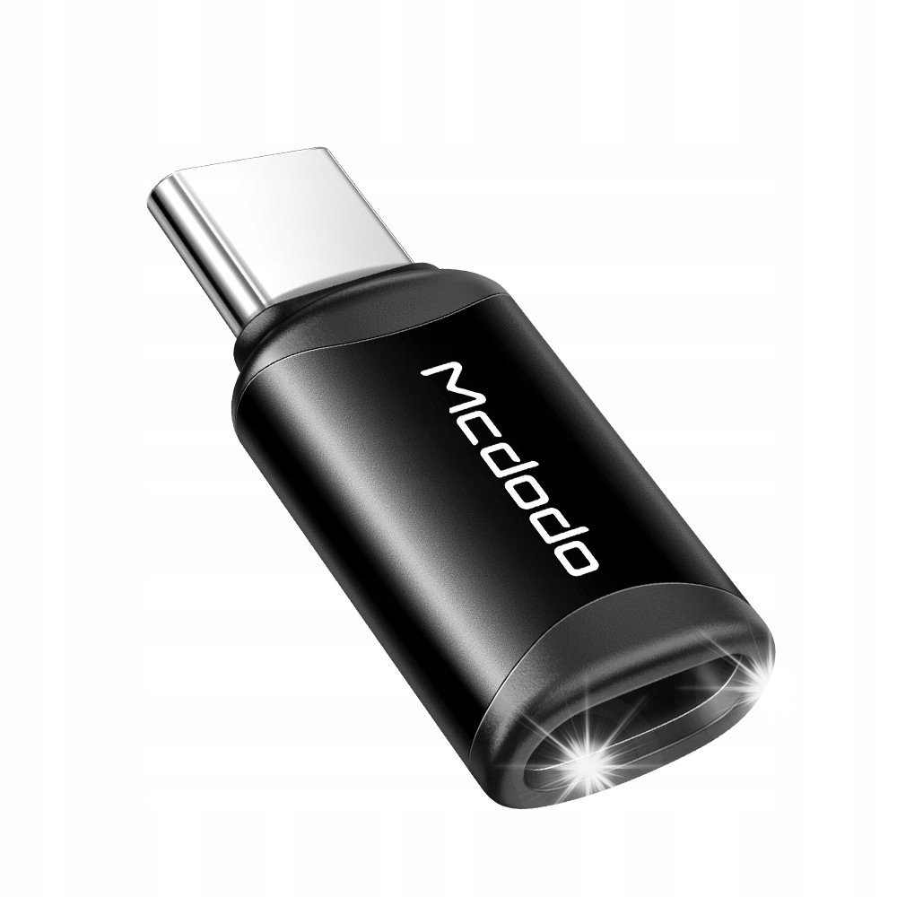Adapter Lightning do USB-C, Mcdodo OT-7700 (czarny) - Inna marka | Sklep EMPIK.COM